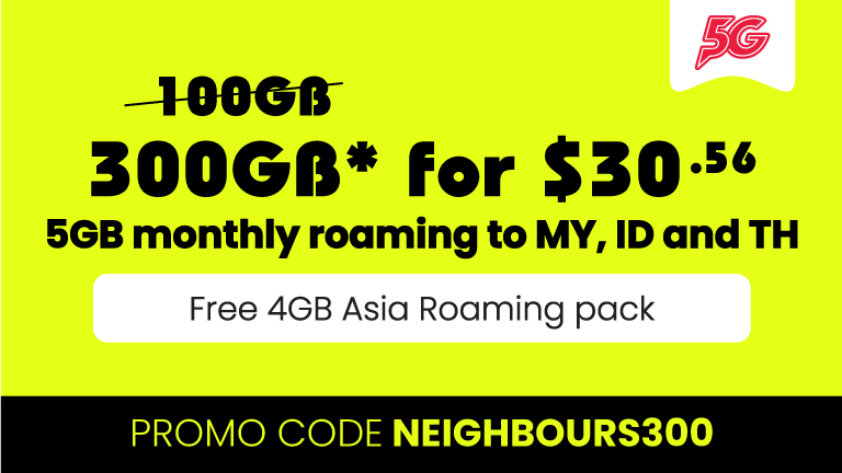 GOMO by Singtel - SG’s Best No contract Mobile SIM Only plan