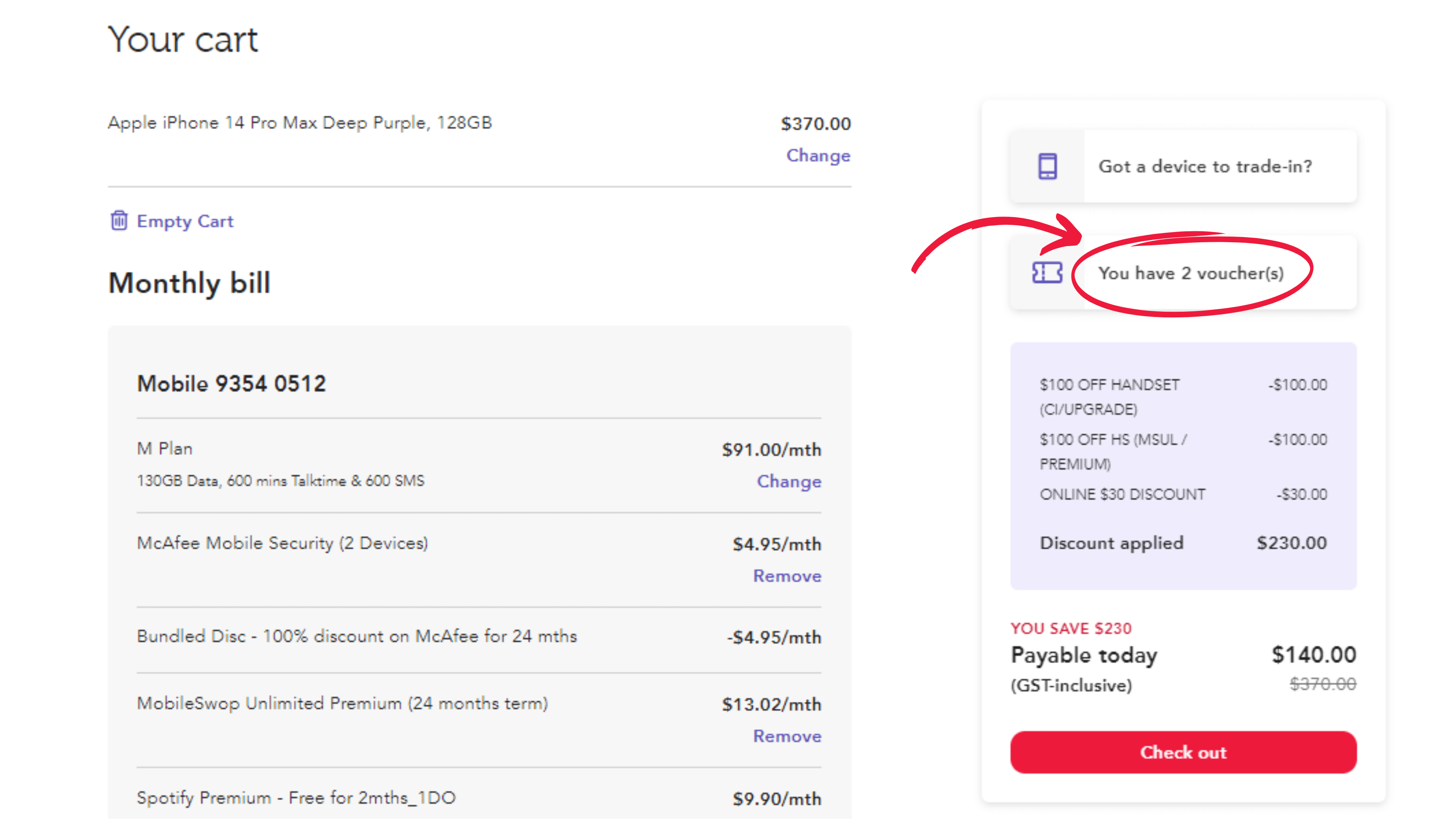 How to redeem your Singtel recontract voucher (and other vouchers!)
