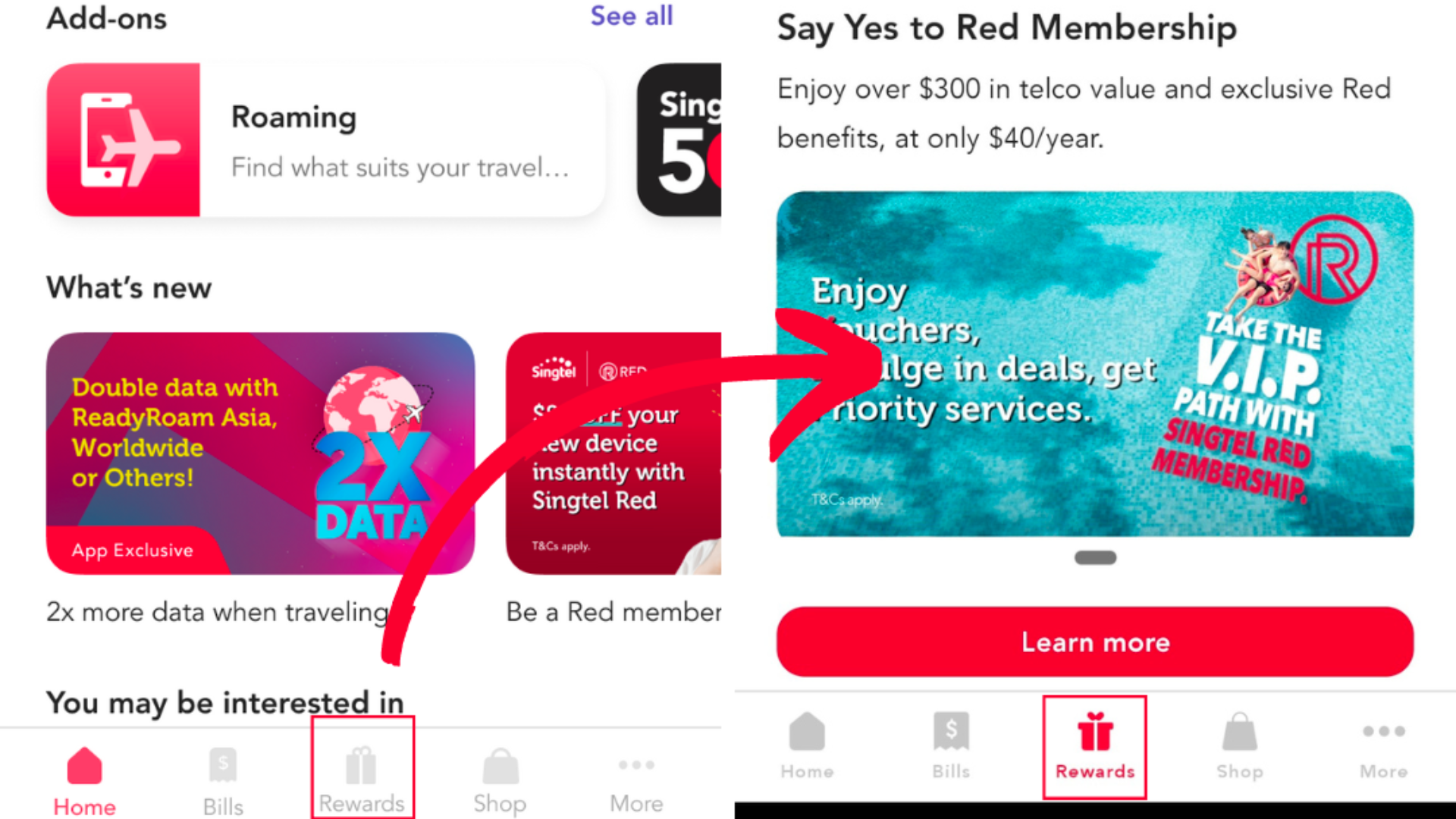 Singtel Red: Exclusive perks, discounts & more! - Singtel