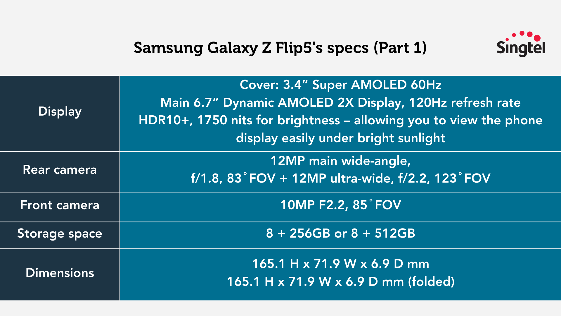 Galaxy Z Flip5 review: We tried Samsung's Z Flip5. – Singtel